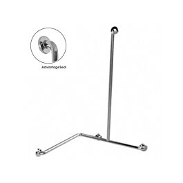 Advantage Corner Grab Rail Right Hand Polished Stainless Steel