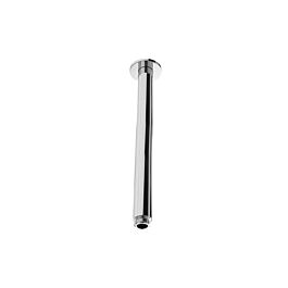 Argent Round Ceiling Arm 450mm w/- Round Flange Chrome