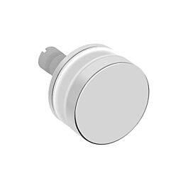 Focal Glass Panel Cover Plate w/- Connector Chrome