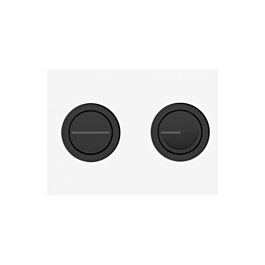 Focus Remote Flush Buttons Matte Black