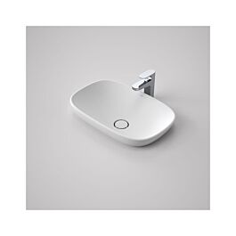 Contura 530 Soft Rectangular Semi Inset Countertop Basin 530x340mm NTH ...