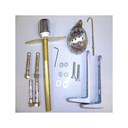 Torres Urinal Rear Inlet Fixing Pack