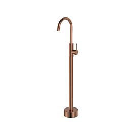 Isabella Freestanding Bath Filler Mixer 1042mm Brushed Copper