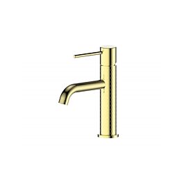 Tesora Basin Mixer 5 Star-6Lpm Brushed Brass