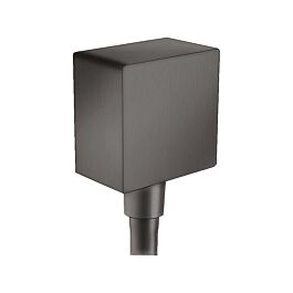 FixFit Square Wall Outlet w/- Non-Return Valve (Deluxe Elbow 15mm MF ...