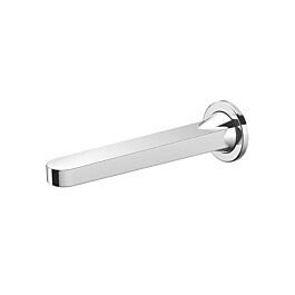 Methven Bath Spout 200mm Soft Square, Push-Fit Chrome