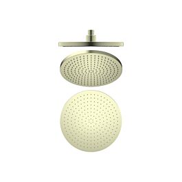 Nero 230 Air Overhead Shower Rose 230mm Round 3 Star-9Lpm Brushed Gold