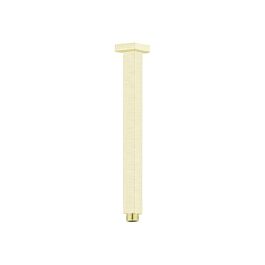 Nero Square Ceiling Arm 300mm Brushed Gold
