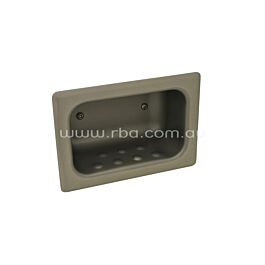 RBA8132-100 Premium Recessed Security Soap Dish Front Fixed 178x127 ...