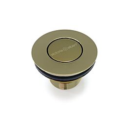 Kit 12 Bath Waste 40mm w/- Captive Plug Polished Brass